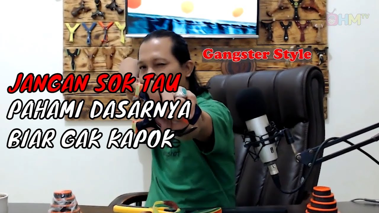 TIPS PEMULA DASAR KATAPEL | SLINGSHOT LOVERS - YouTube