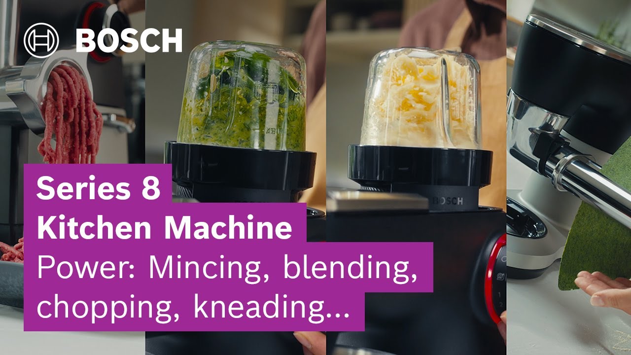 Which accessories are available? | Bosch Series 8 Kitchen Machine ...