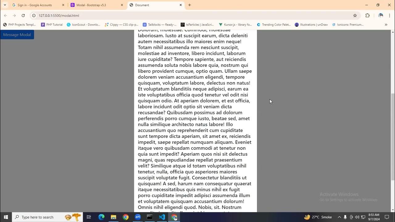 Bootstrap Day 03 || Customization in Components of Bootstrap - YouTube