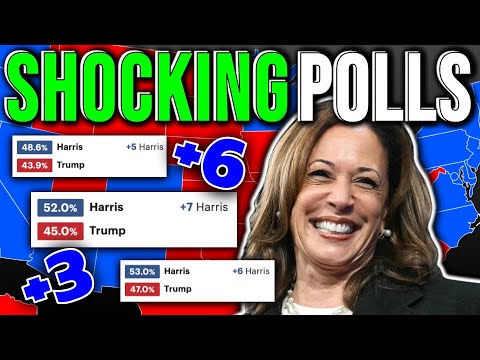 2024 Election Map Forecast Based on LATEST Polls From EVERY State ...