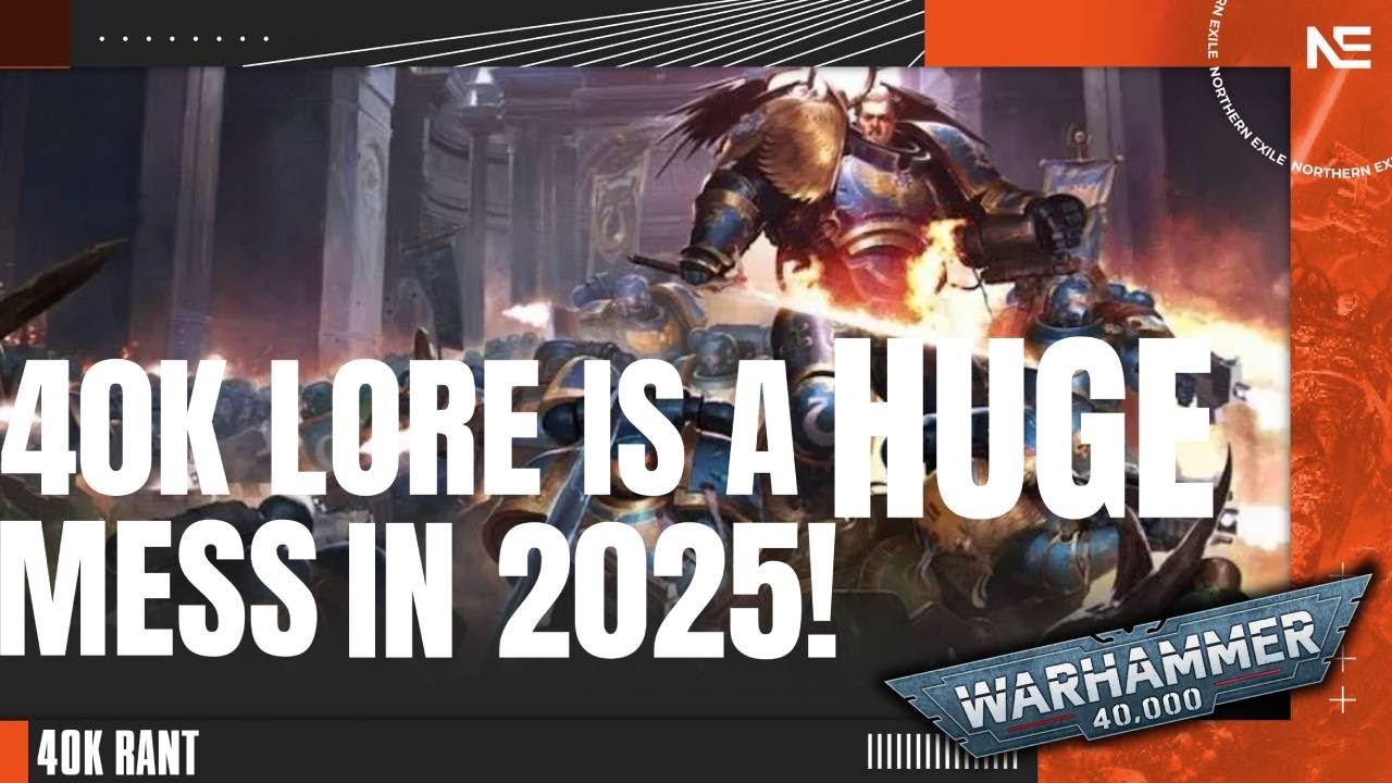 The Absolute STATE of Warhammer 40,000 Writing. A Grimdark Therapy MEGA Rant. - YouTube