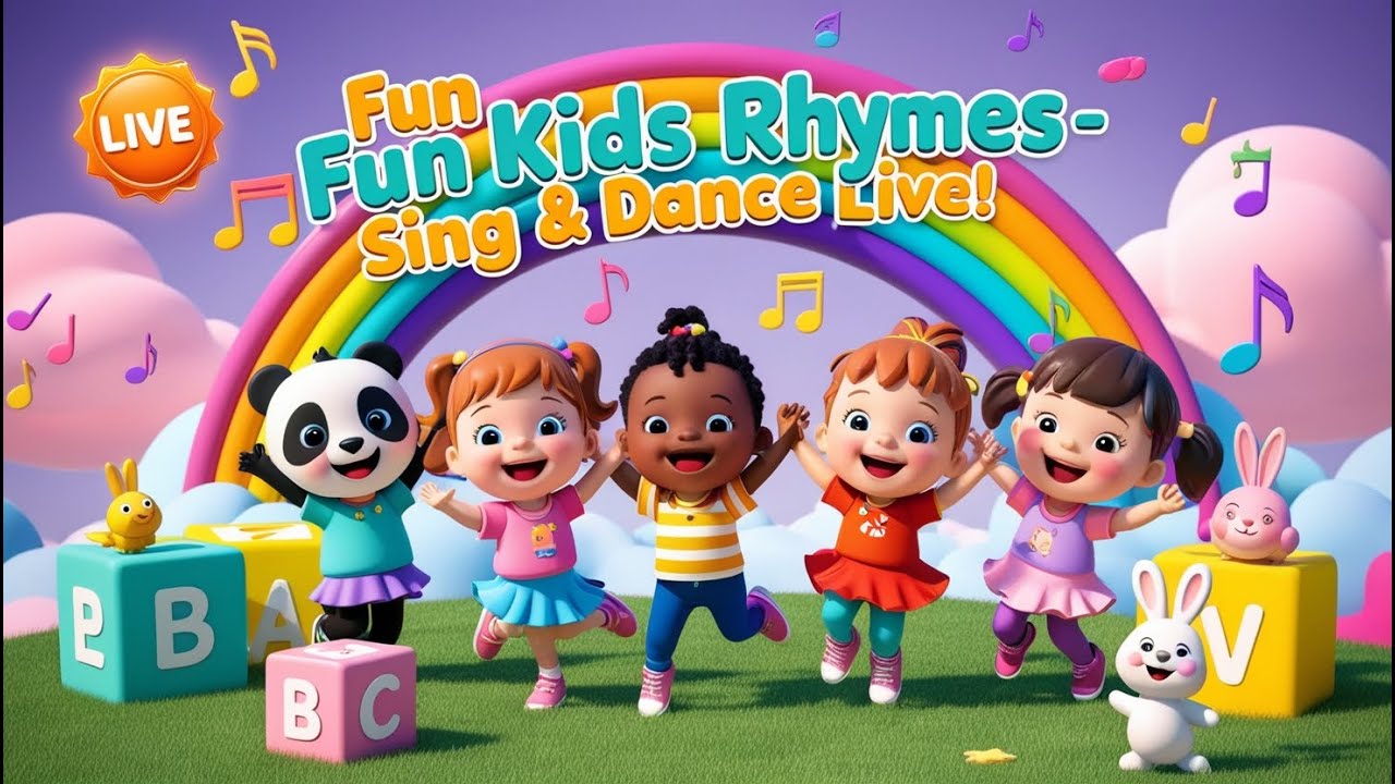 🔴 Ultimate Kids' Rhymes Fiesta! 🎶 Sing, Dance, and Make Magical ...