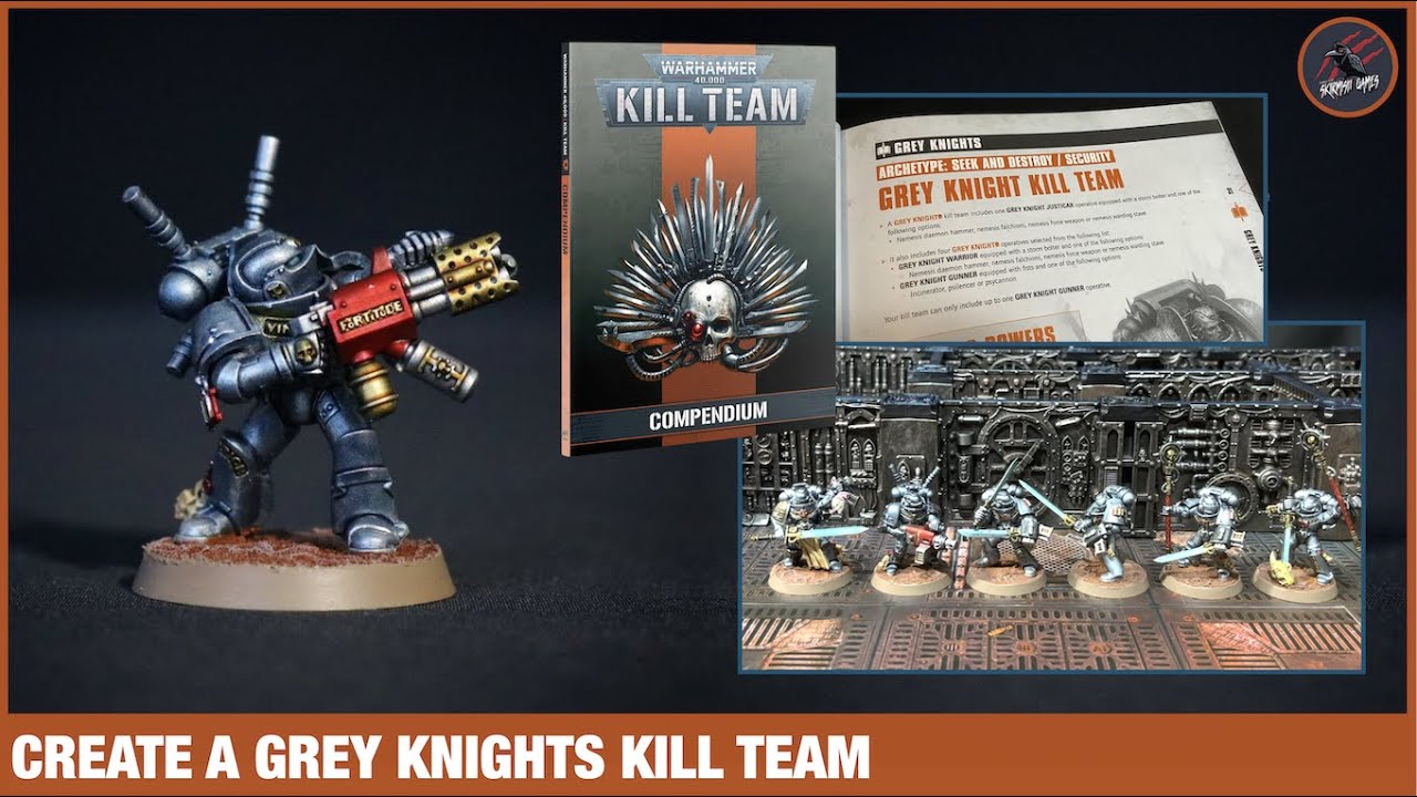 CREATE A GREY KNIGHTS KILL TEAM - Good For Gallowdark? Warhammer 40k ...