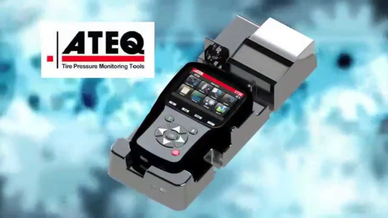 VT56 ATEQ TPMS Tool with Printer - YouTube