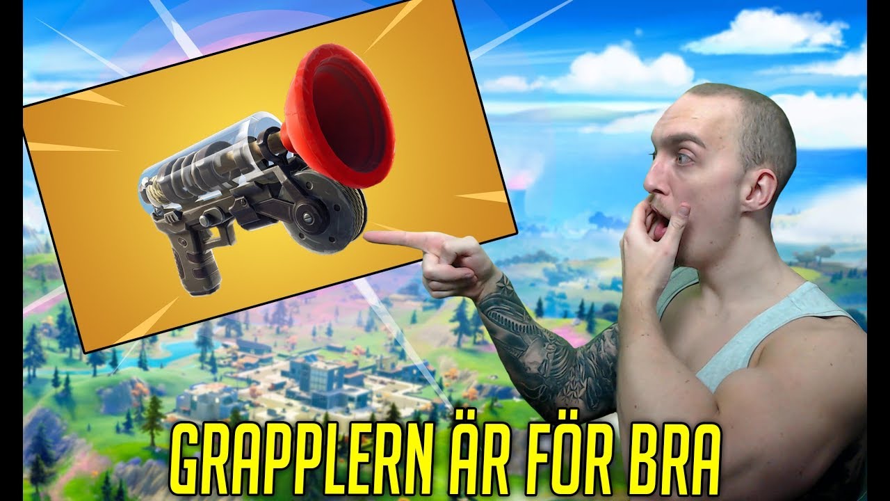 MYTHIC GRAPPLER ÄR DET BÄSTA VAPNET I FORTNITE - YouTube