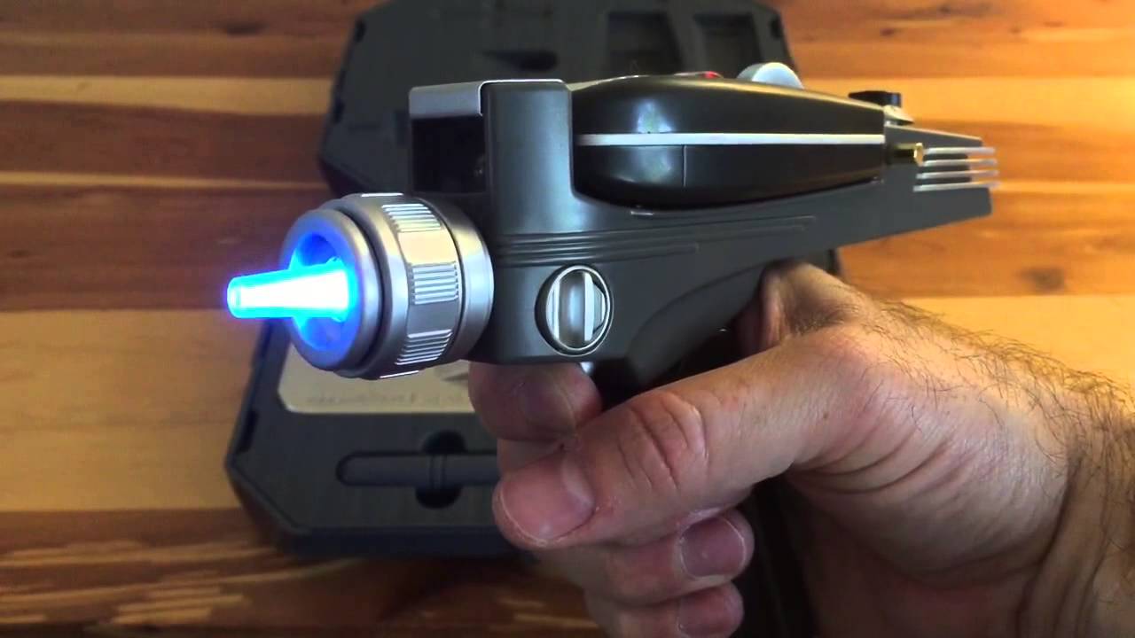Star Trek Phaser Remote Control - YouTube
