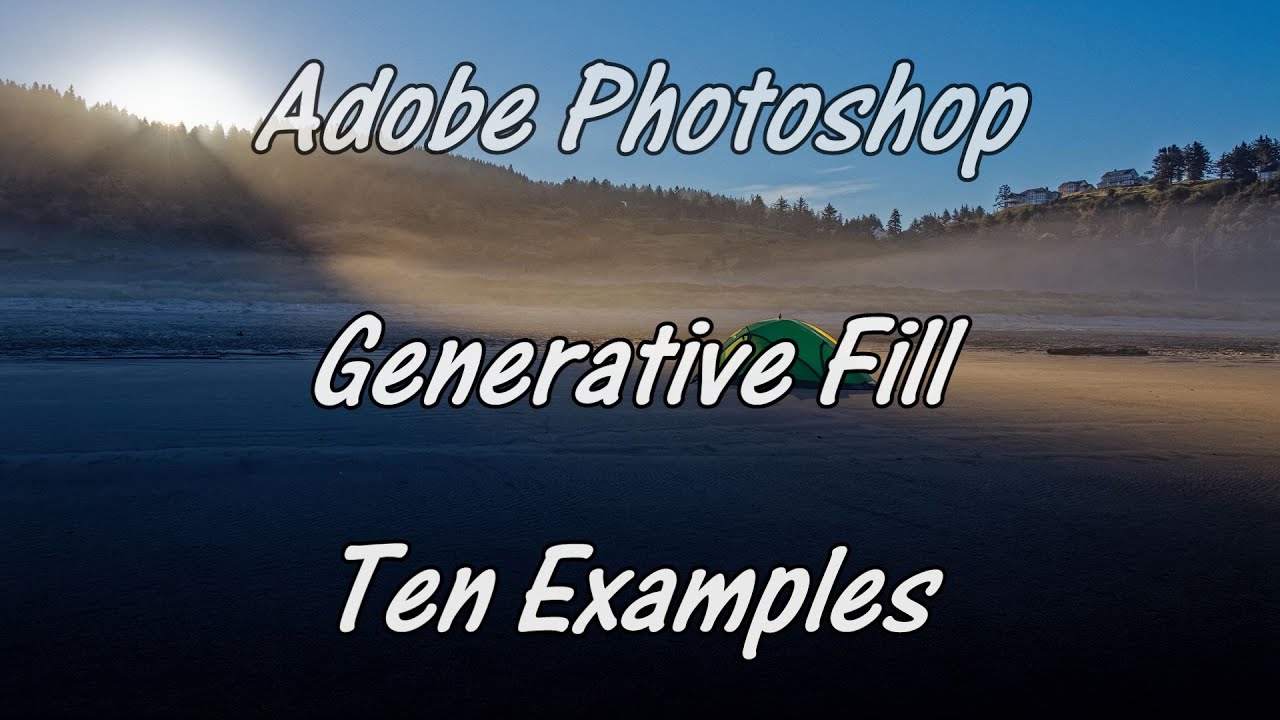 Generative Fill - Ten Examples - YouTube