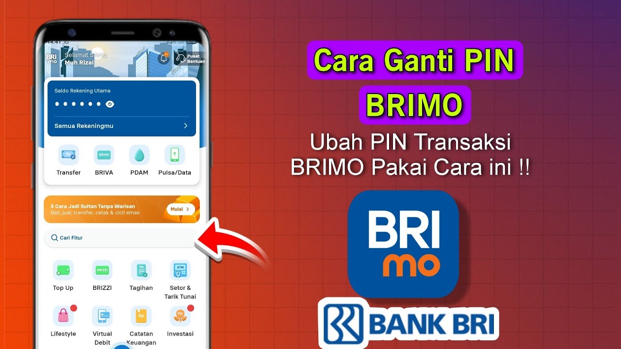 Cara Ubah PIN BRIMO | Cara Ganti PIN Transaksi BRIMO - YouTube