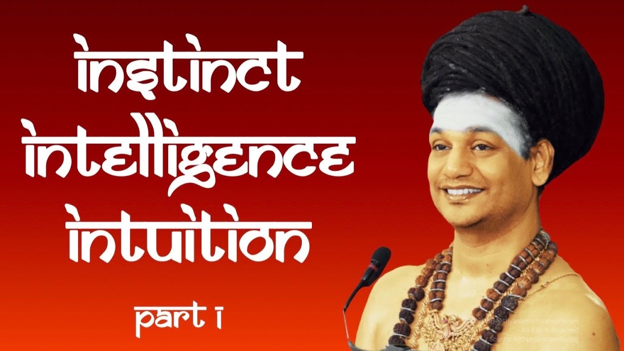 Instinct, Intelligence, Intuition || Part 1 || Patanjali Yoga Sutras ...