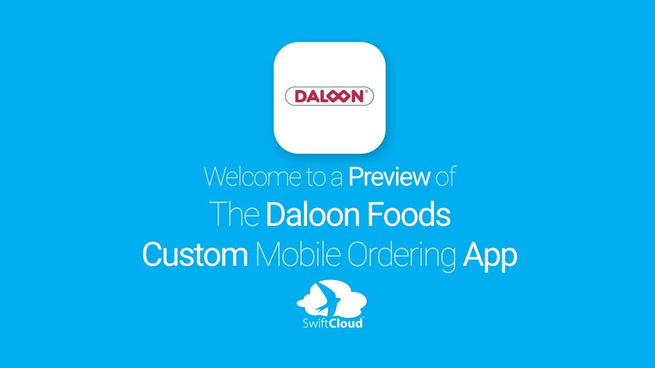 Daloon Foods - Mobile App Preview DAL909W - YouTube