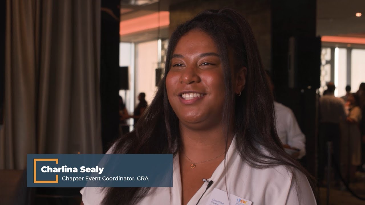 Get to Know: Charlina Sealy, CRA Chapter Coordinator - YouTube