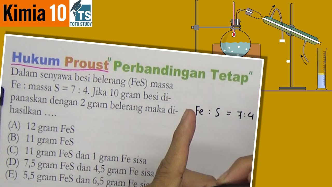 Hukum Perbandingan Tetap Proust - YouTube