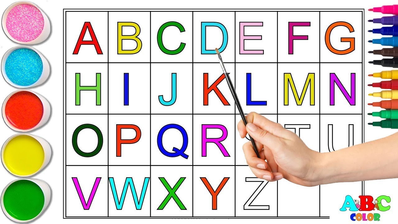 ABC Song | Learn ABC Alphabet for Children, ABC Alphabet color, The ...