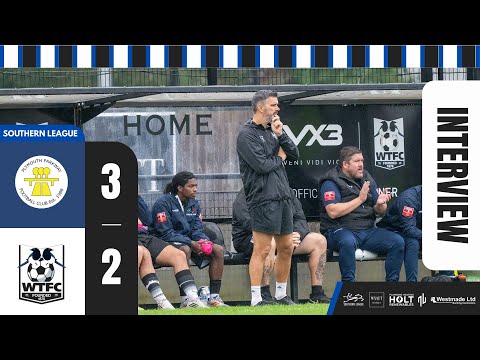 REACTION: With manager Tim Sills absent, assistant manager Luke Hardy gave his thoughts