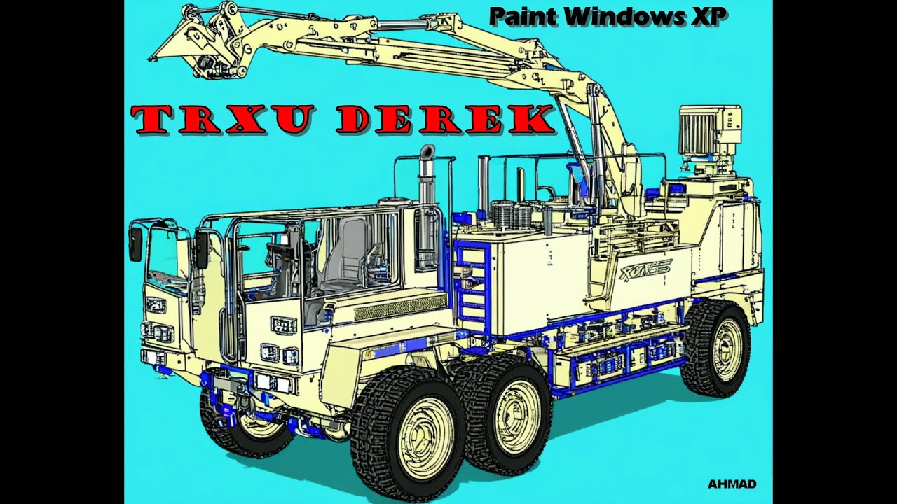 TRXU DEREK Paint Windows XP - YouTube
