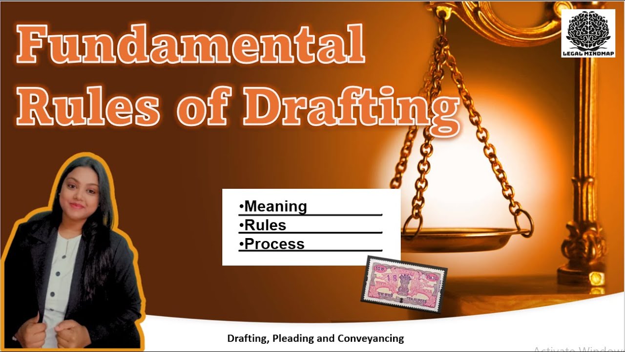 Fundamental Rules of Drafting - YouTube