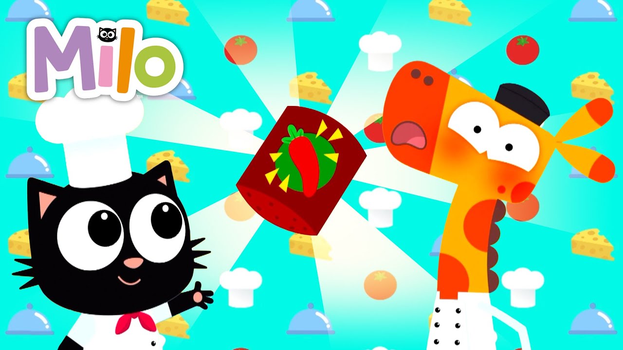 Surpresa apimentada do Milo! | Milo, o gato #desenhos #crianças - YouTube