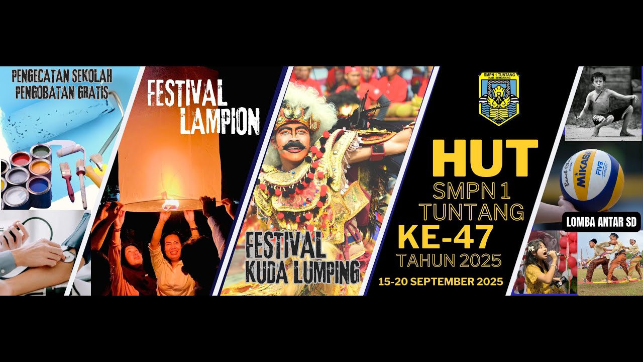 HUT SMP 1 TUNTANG KE 47 (Malam) - YouTube
