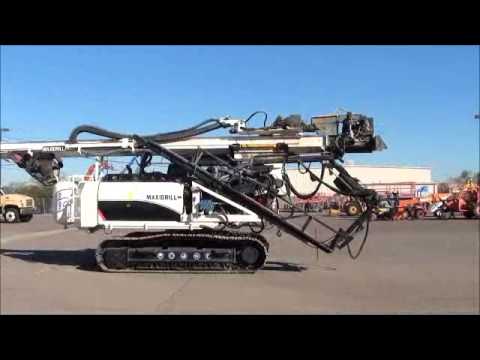 MAXIDRILL MAXCAT 24 DRILLING RIG (Yr 2008) - YouTube
