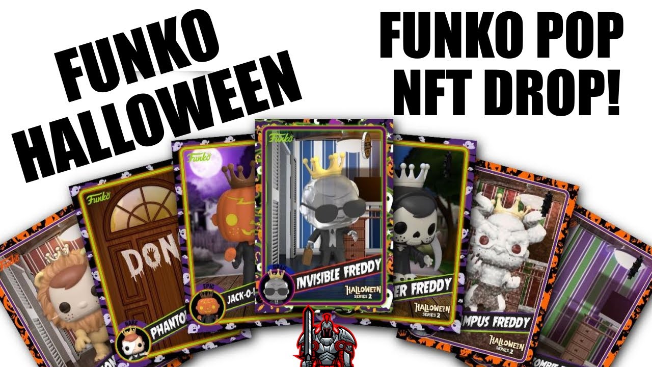Funko Pop NFT | Halloween Series 2 Drop | Redeemable For Physical Pops ...