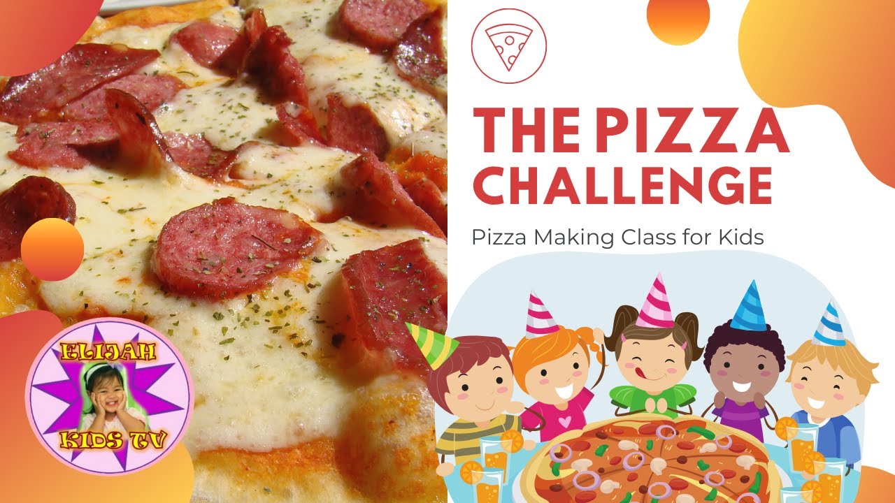 PIZZA CHALLENGE | PIZZA MAKING CLASS FOR KIDS - YouTube