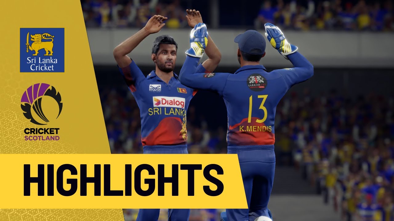 SRI LANKA vs SCOTLAND | Match Highlights | ICC World Cup Qualifier 2023 ...