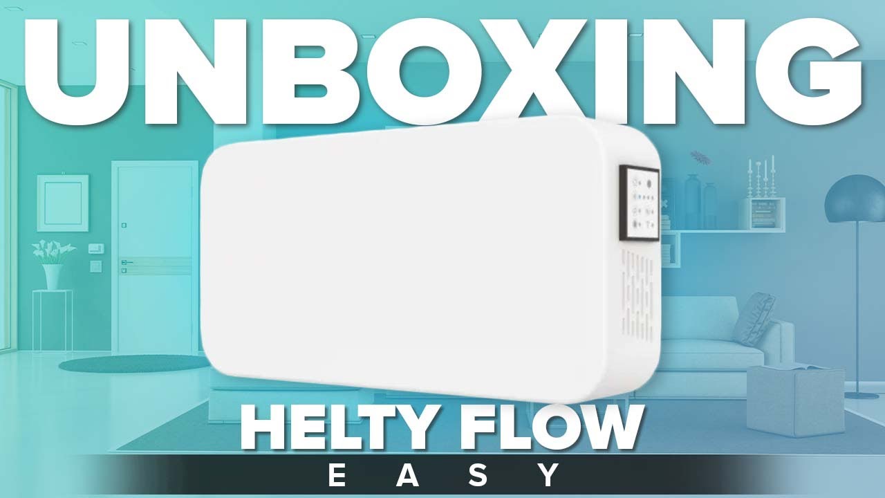 Unboxing recuperator de caldură Helty Flow Easy - YouTube