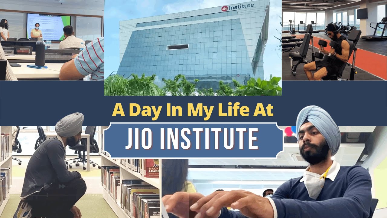 A Day in the Life of a Jio Institute Student | Jio Institute Diaries ...