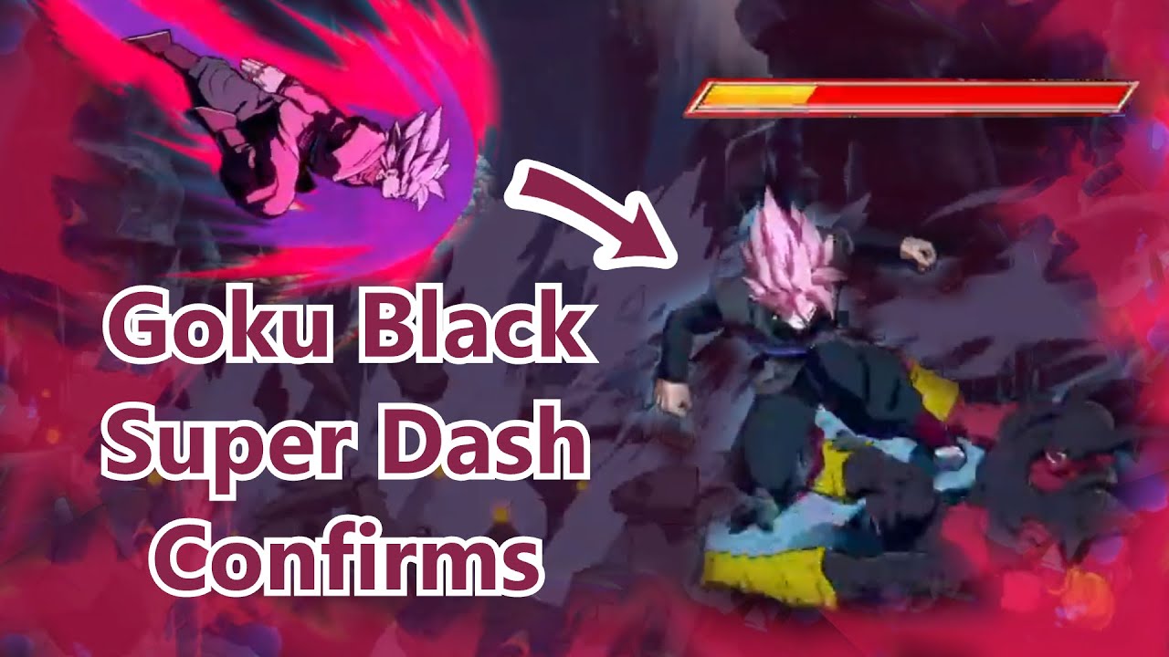 DBFZ - Goku Black Optimal Super Dash Combos - YouTube