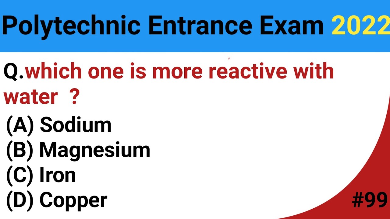 polytechnic Entrance preparation exam 2022/polytechnic most important ...