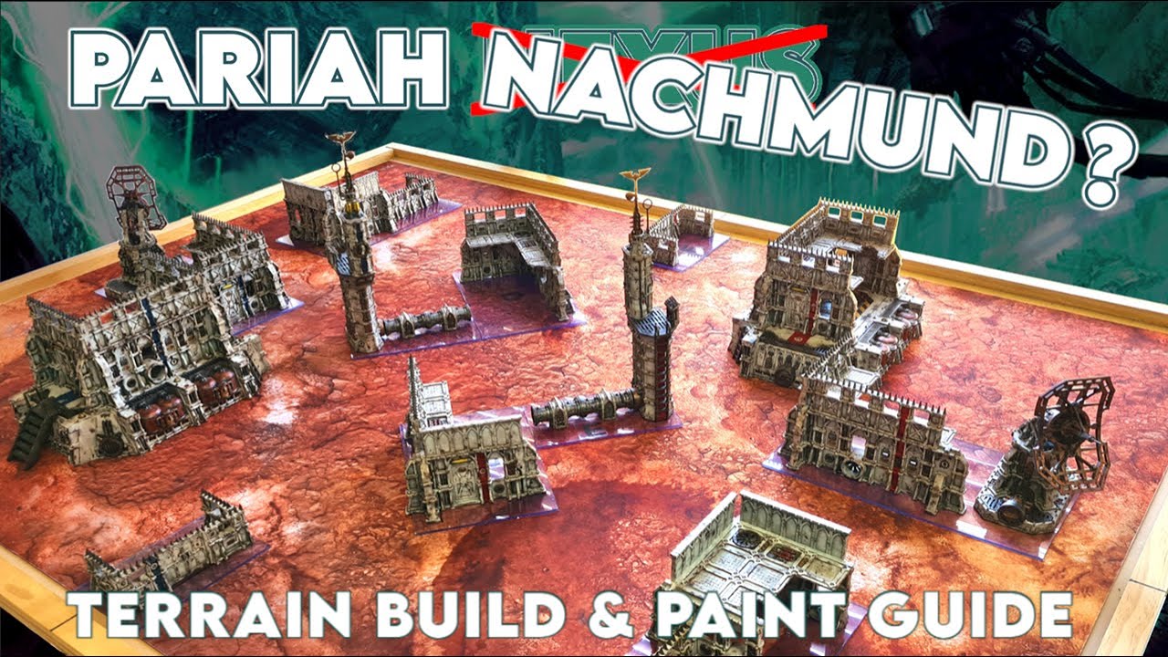 How to make 40K Pariah Nexus tournament maps from Games Workshop ...