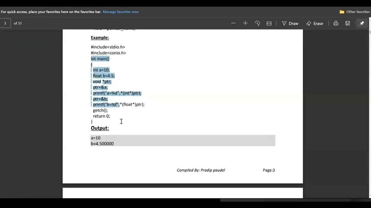 POINTER DECLARATION\TYPES OF POINTERS, VOID, NULL WITH COADING & BOARD EXAM QUESTION DISCUSSION ...