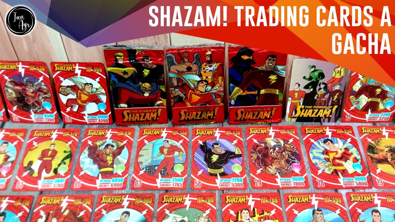 [ GACHA ] Shazam! Fury of the Gods Trading Card Game A - Kartu DC ...