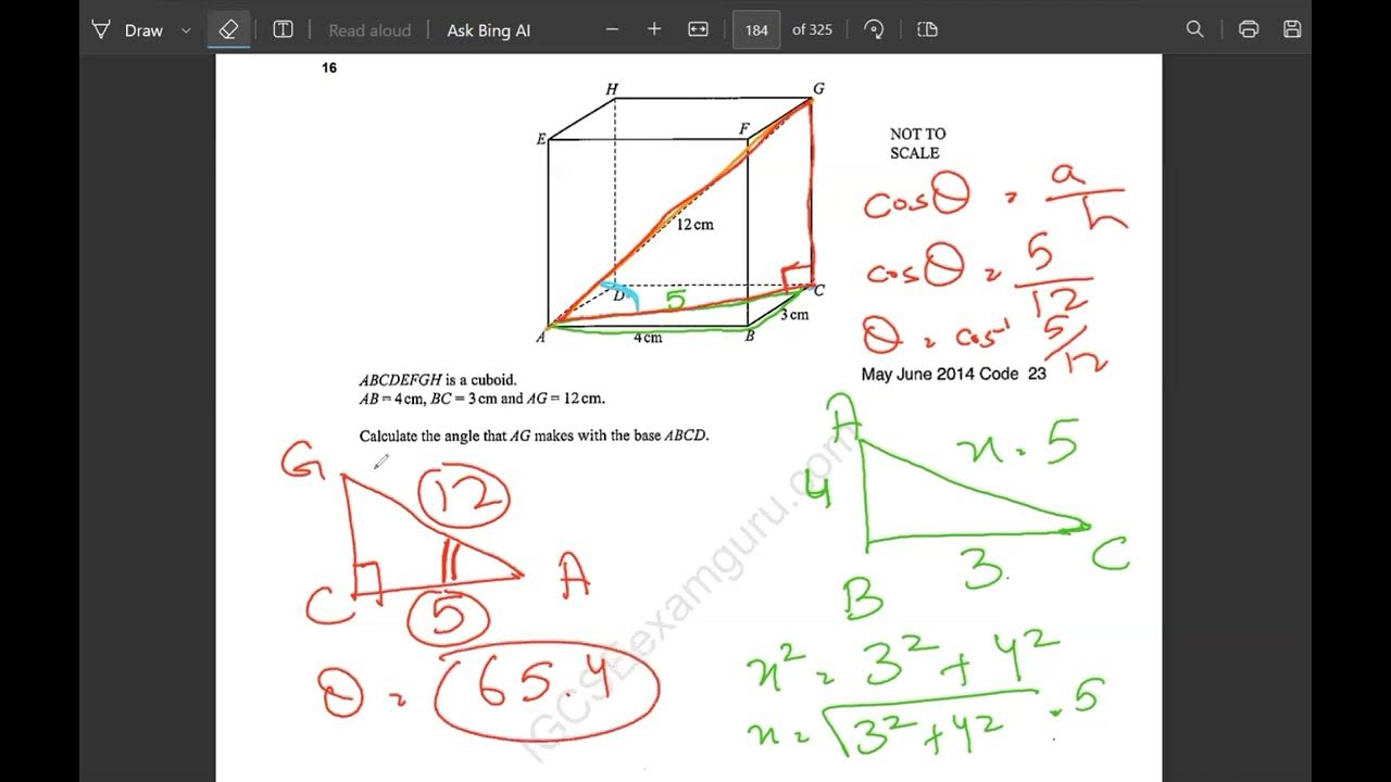 Trigonometry - O level / IGCSE Past Paper Practice !!! - YouTube