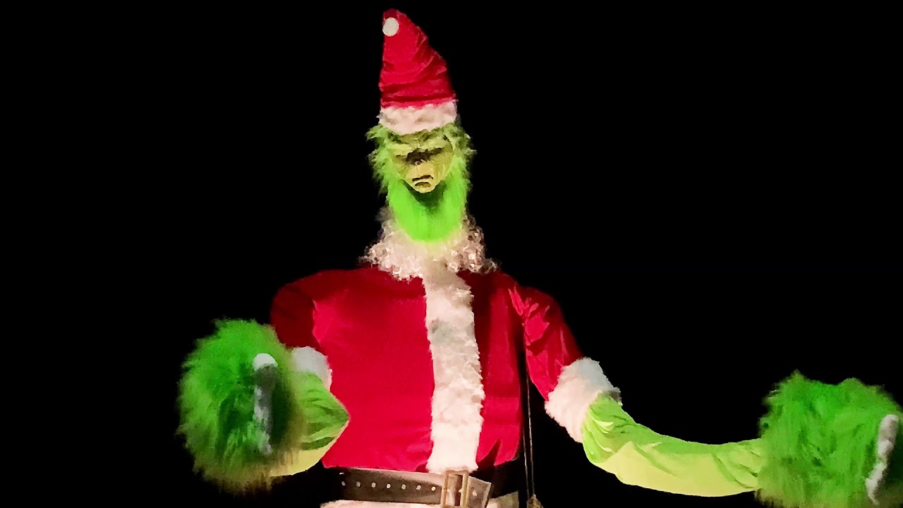 GRINCH GROWS FROM HALLOWEEN SKELETON - YouTube