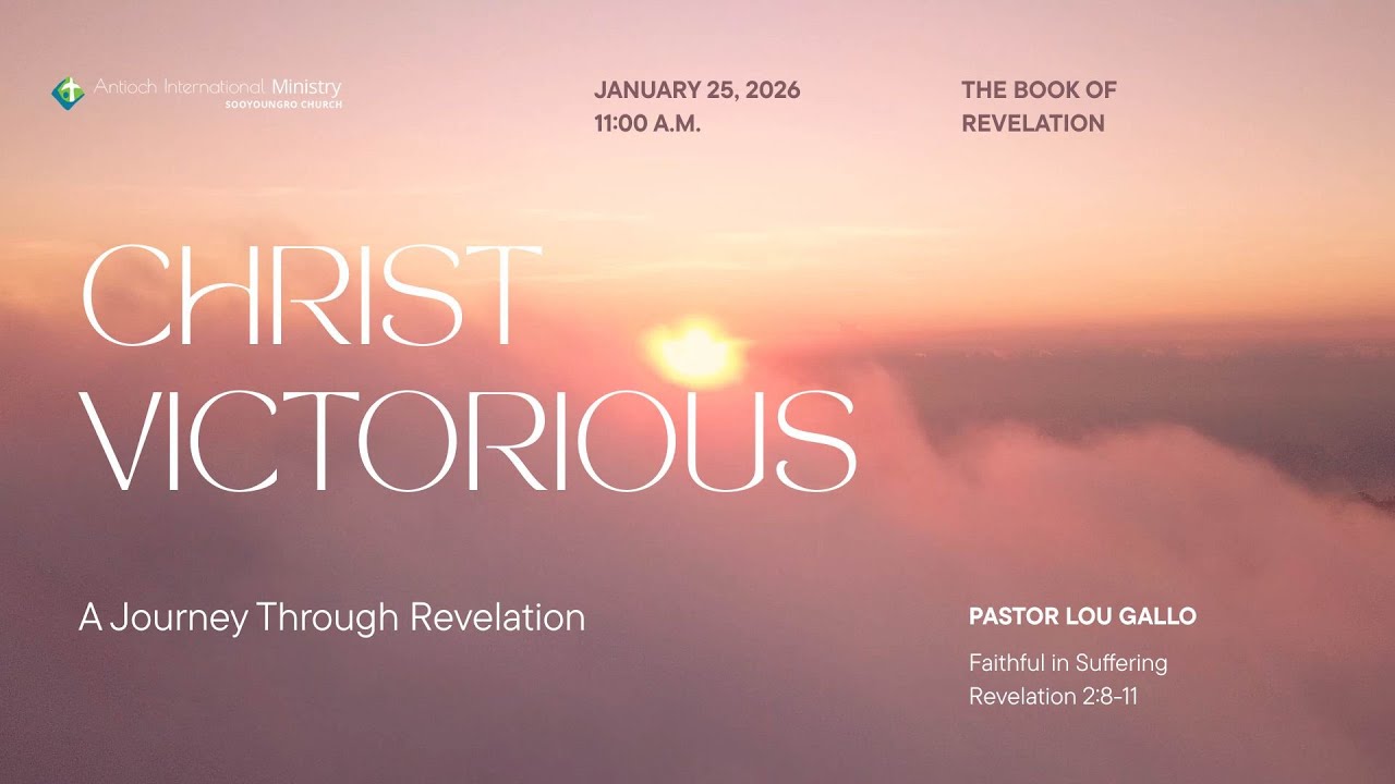 AIM Sunday Service | Faithful in Suffering | Pastor Lou Gallo - YouTube