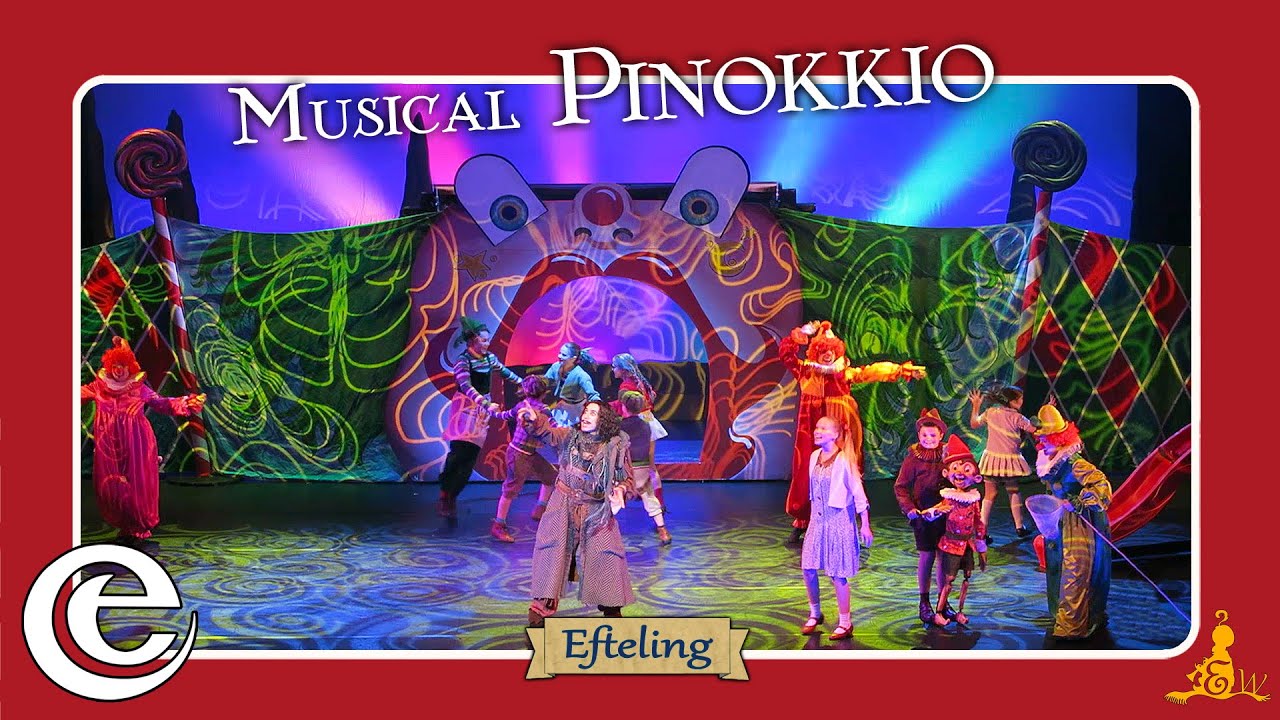 [#Efteling] Stukjes uit de musical Pinokkio (Tournee) - YouTube