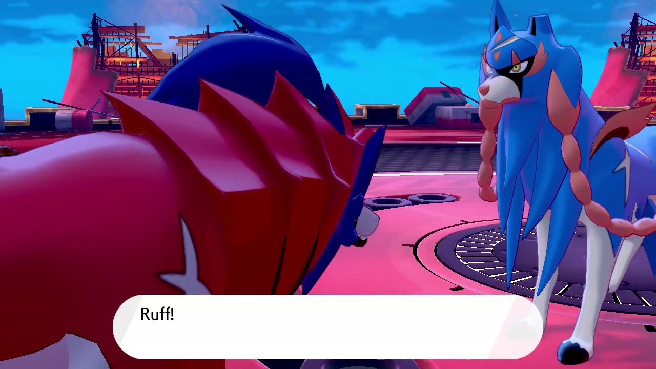 Pokemon Sword/Shield has such riveting dialogue - YouTube