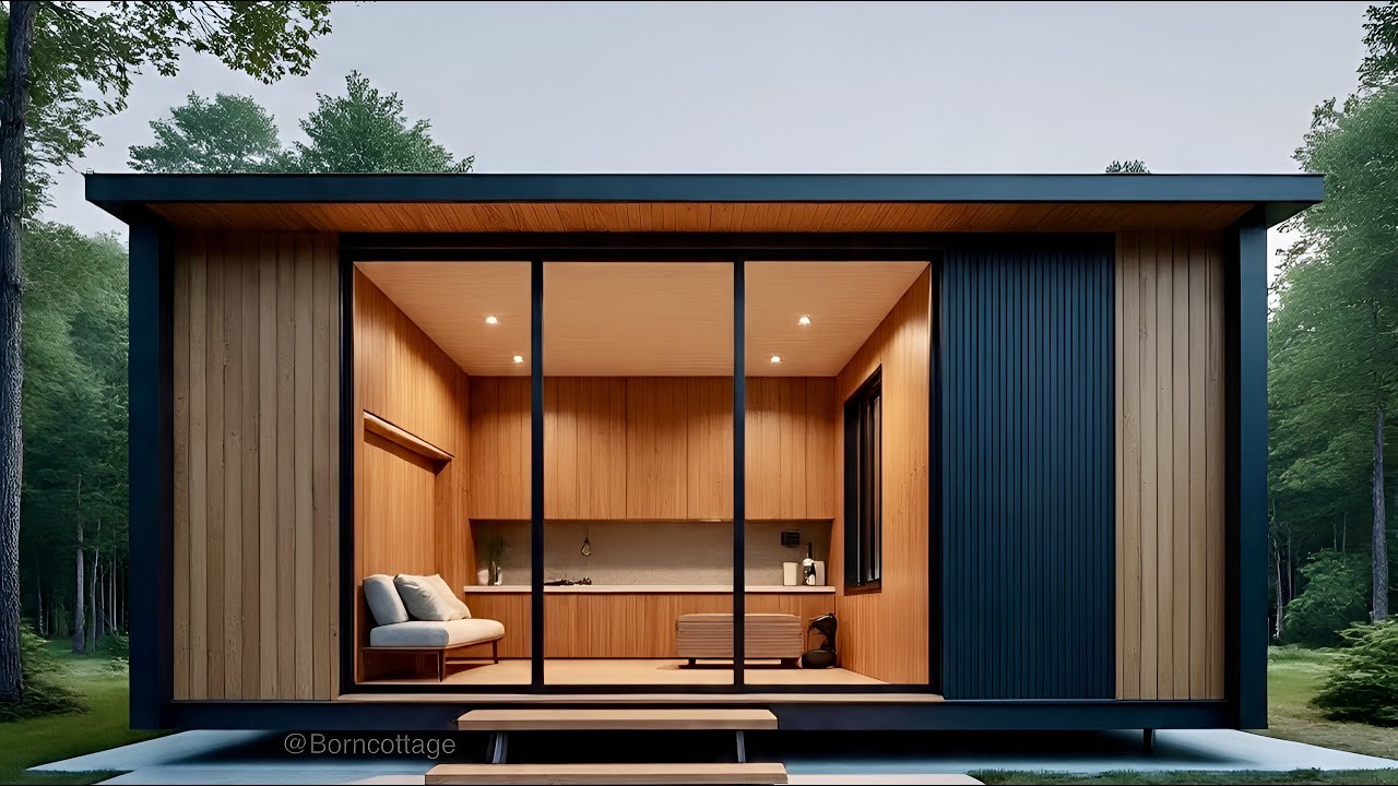 BIG Living | (5x6 Meters) Modern Tiny House Design 1 Bedroom | Simple ...
