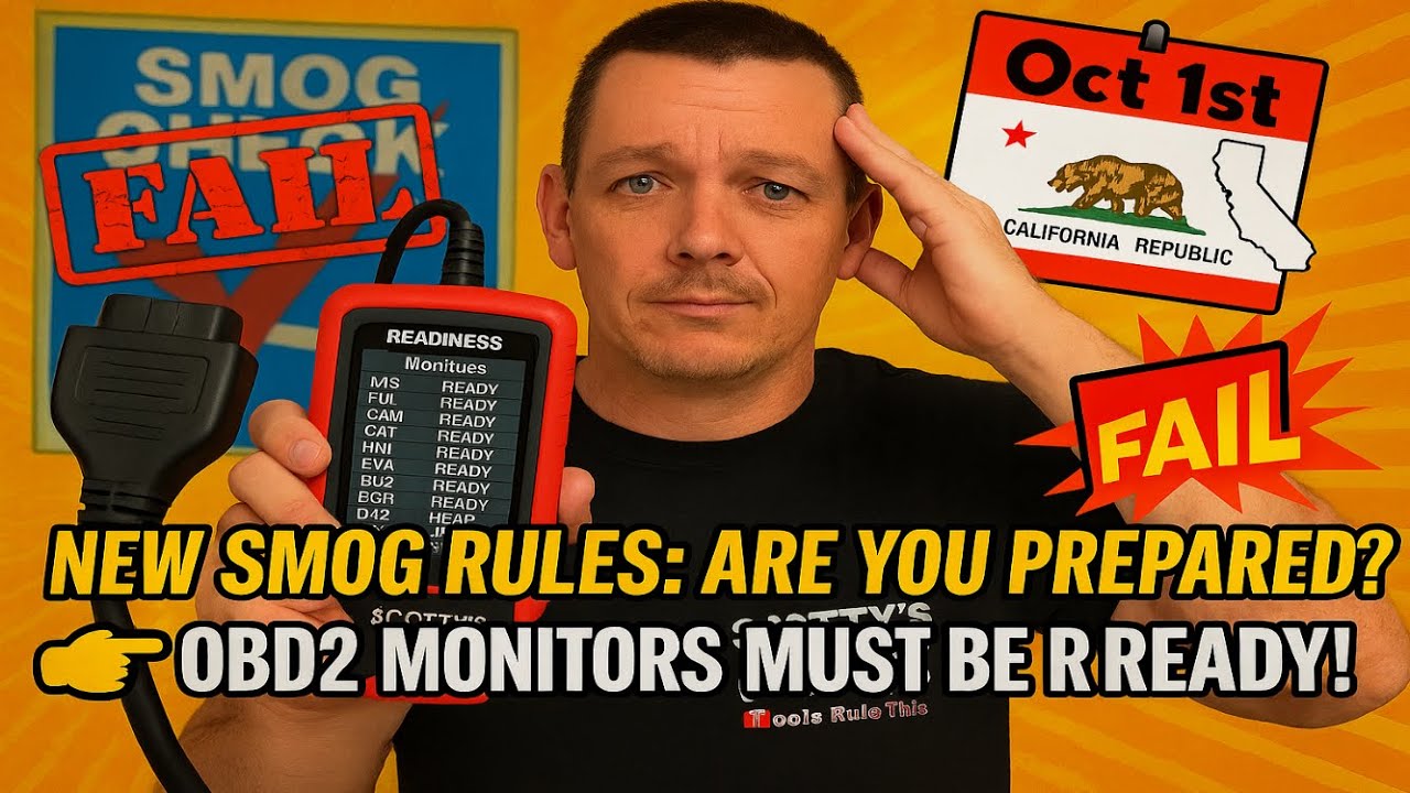 California Smog Inspection Update. NEW SMOG RULE Starts October 1st ...