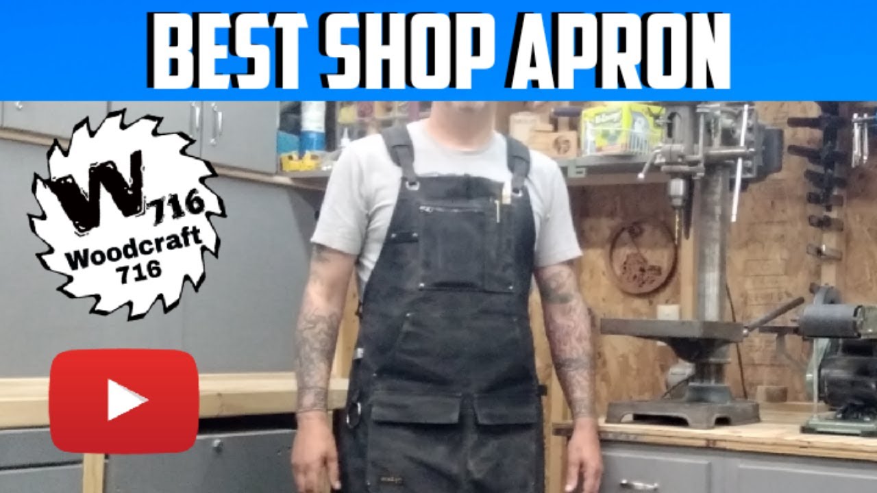 best shop apron / apron for woodworking - YouTube