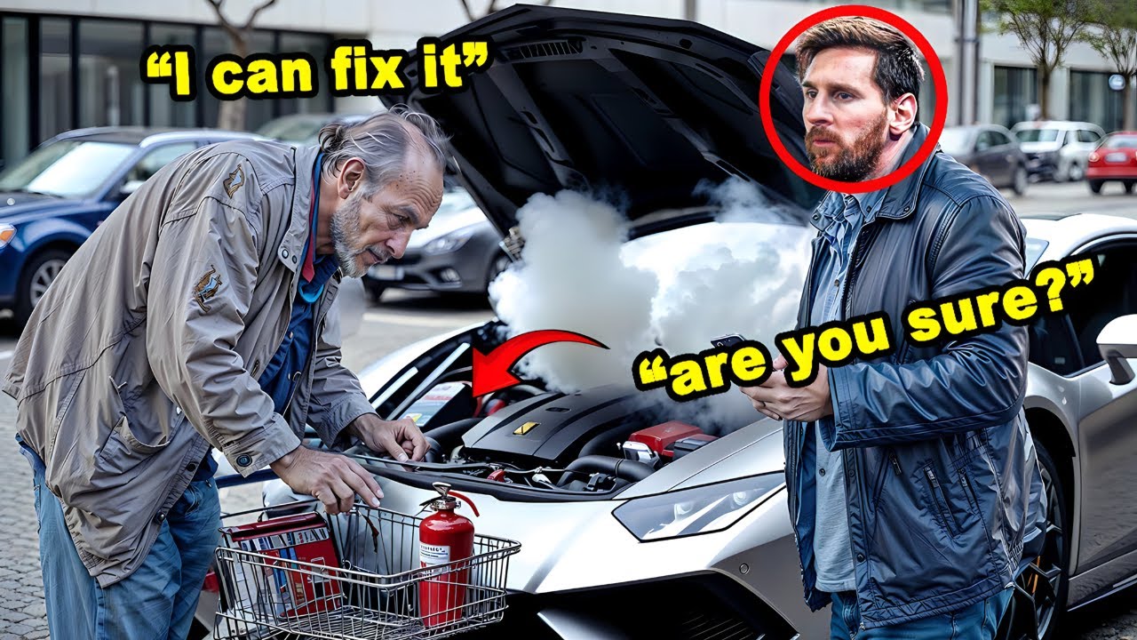 Homeless OLD Man HELPS Lionel Messi, Next Day He Gets The Shock Of His ...