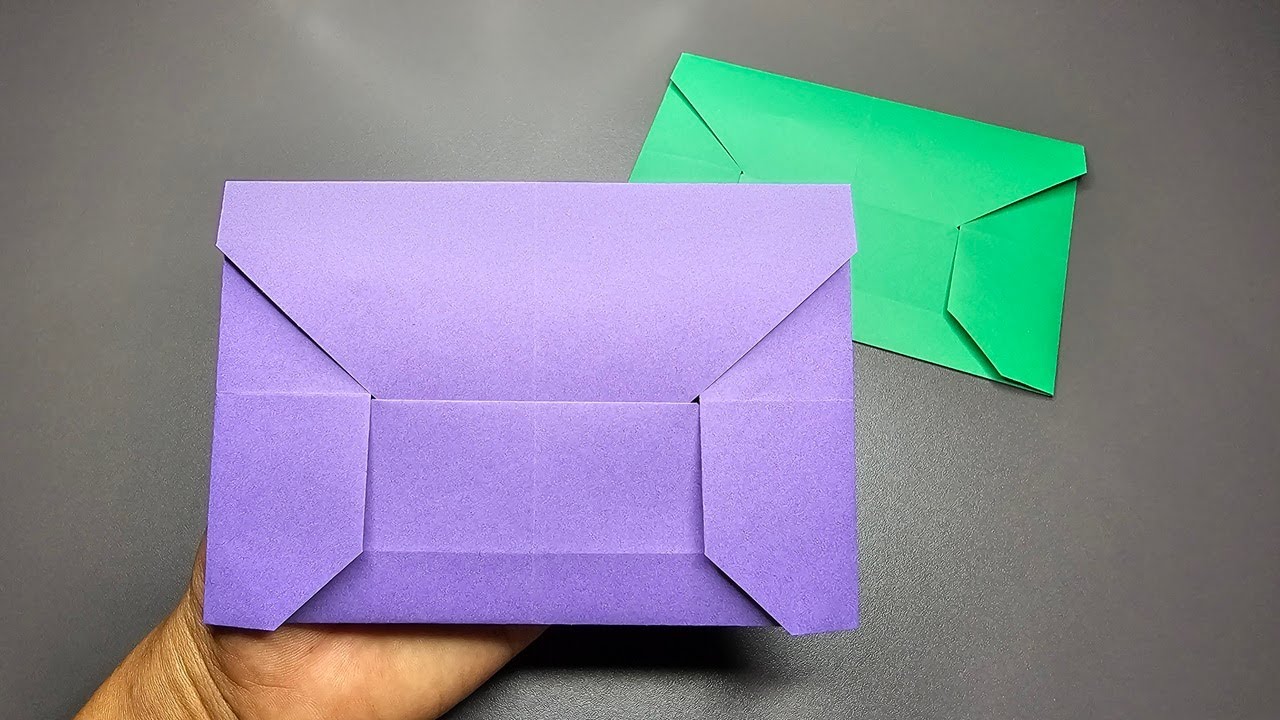 How to make a paper envelope a4 easy | paper craft envelope | BTB Paper ...