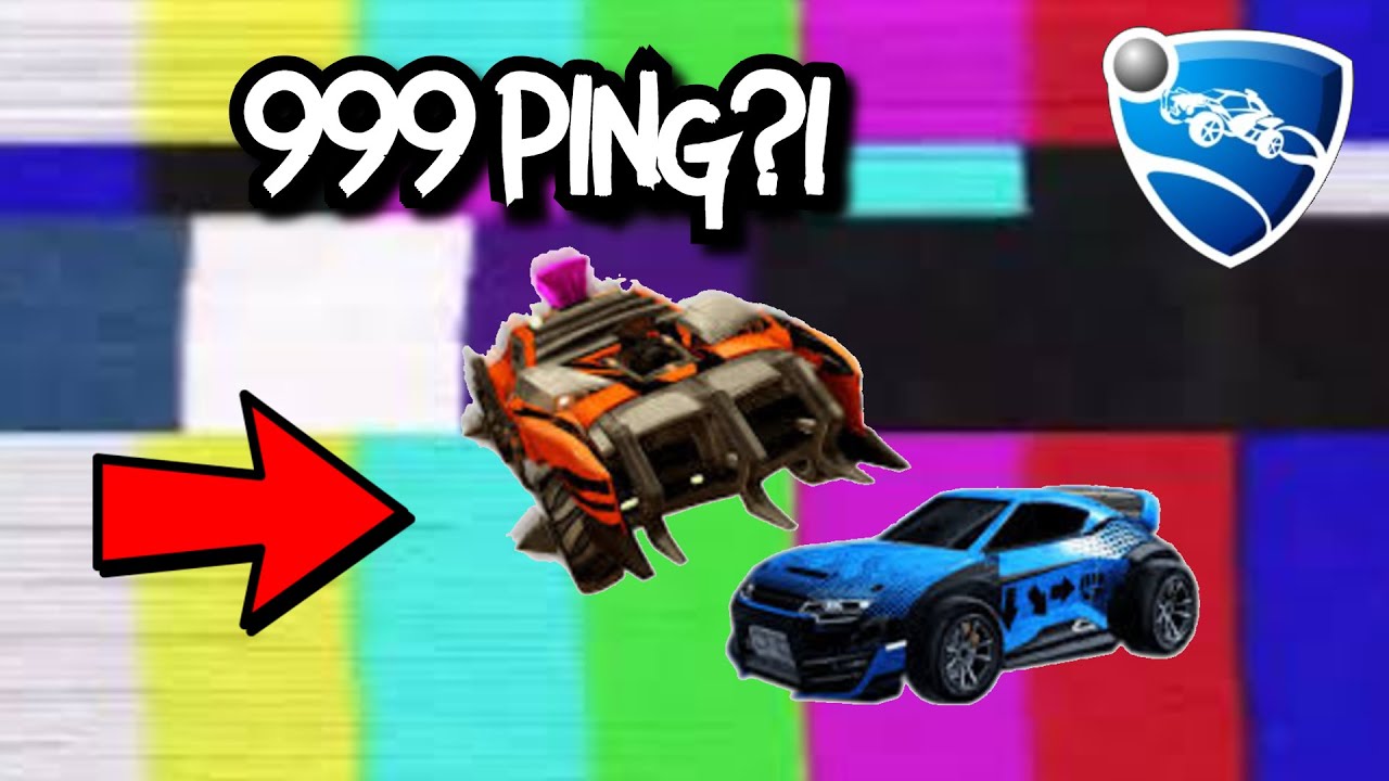 ☠️LIVING IN 999 PING IN ROCKET LEAGUE!☠️ - YouTube