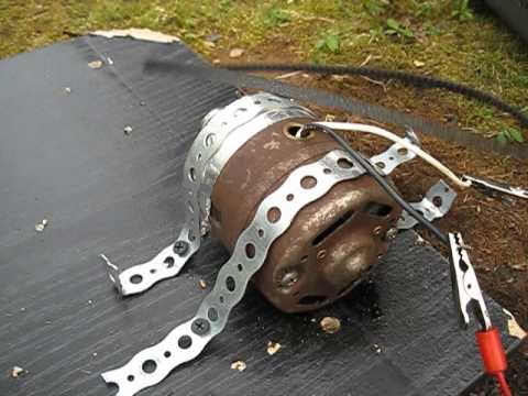 Floor Buffer motor burnout