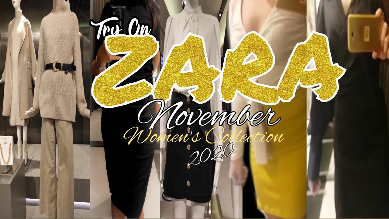NEW IN ZARA || WOMEN'S FASHION || NOVEMBER 2020 ||#ZARA COLLECTION ...
