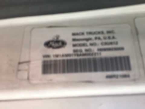2010 MACK VISION CX612 For Sale - YouTube
