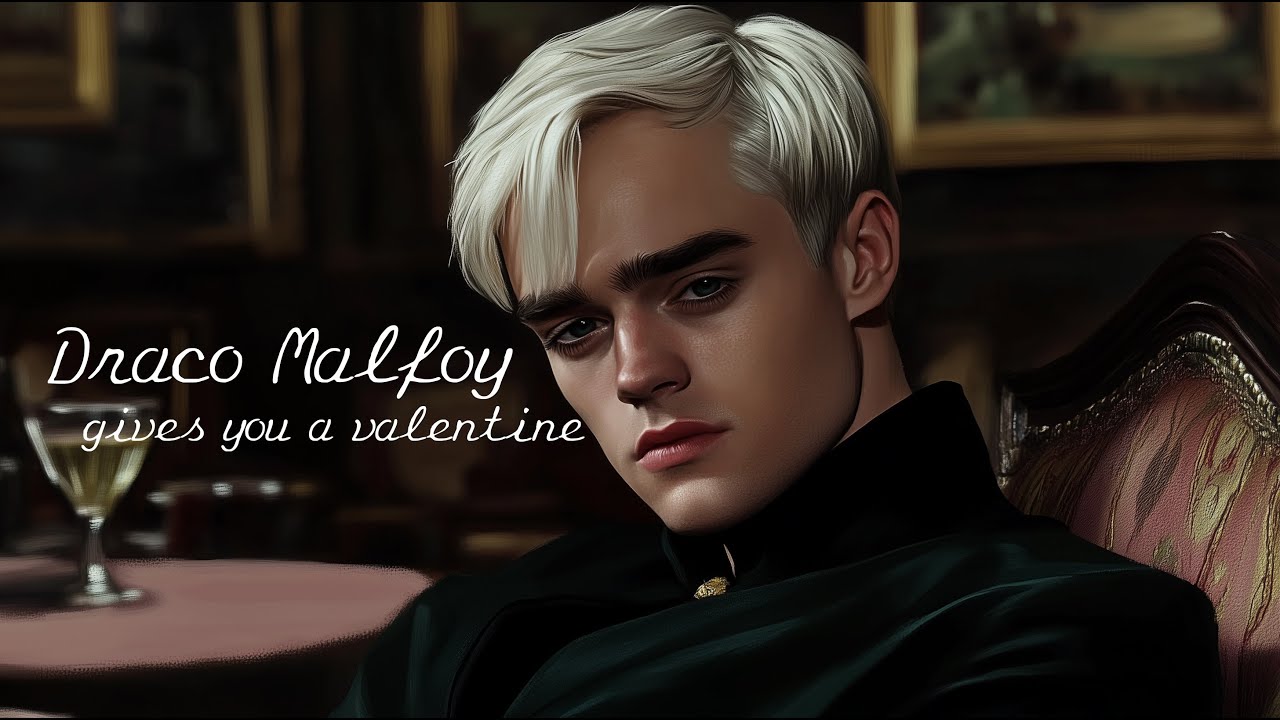 Draco Malfoy gives you a valentine and wants your attention - ASMR RP ...