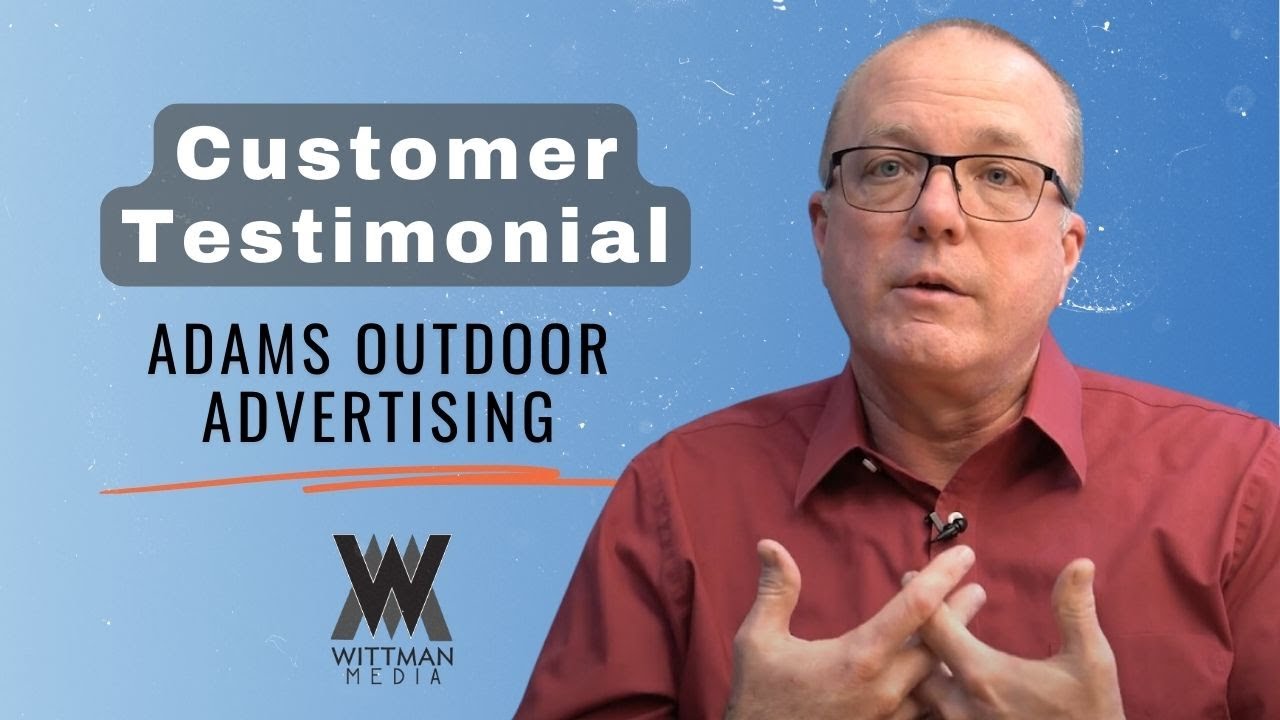 Customer Testimonial - Adams Outdoor Advertising - Team - YouTube