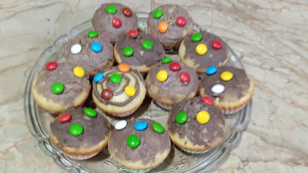 Cup Cakes/ baking without oven/ delicious recipes with uzma kitchen ...